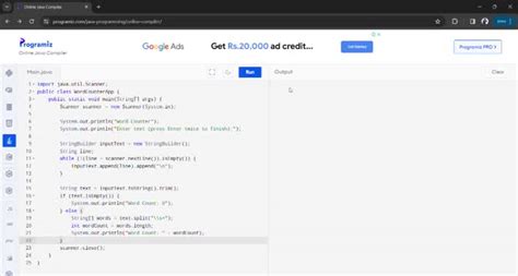 Video Asim Shaik On Linkedin Java Programming Wordcounter Coding Internship Codealpha