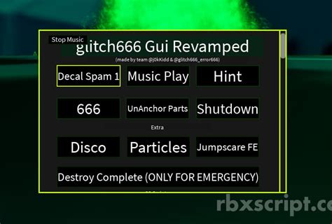 Universal Crash Server Music Play Jumpscare Scripts