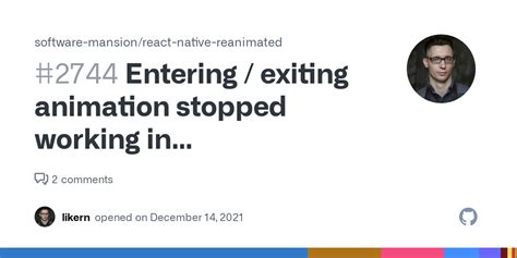 Entering Exiting Animation Stopped Working In ParticipantList Issue Software Mansion