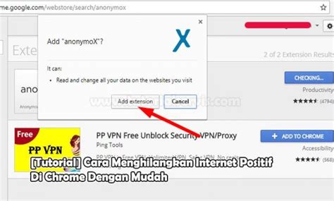 [tutorial] 3 Cara Menghilangkan Internet Positif Di Chrome Dan Firefox