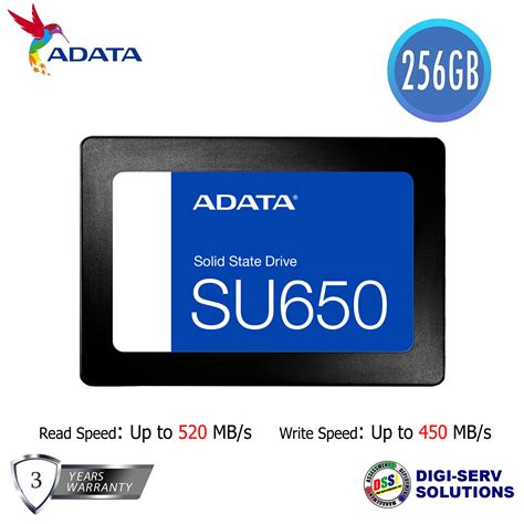 Adata Ultimate Su Gb Internal Ssd Asu Ss Gt R With Up To Mb S Seq Read And Up