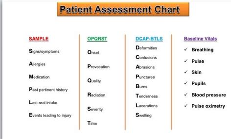 Ems Patient Assessment Guide