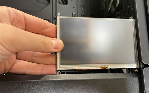 How To Install Lcd Screen In Pc Case Reshine Display