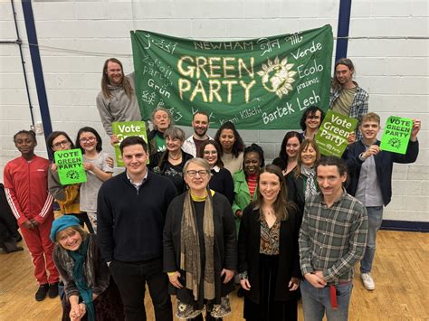 Newham Green Party Announces Mp Candidates As Shock Poll Finds Party Surging Into Second Place