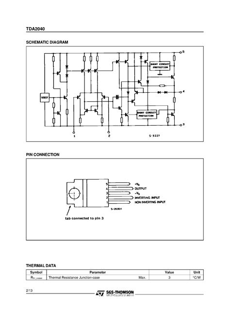 Tda 2040 40w Amp | My Wiring DIagram