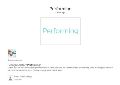Amritesh K On Linkedin Awarded Motivationfortheday Performanceengineering Monitoring