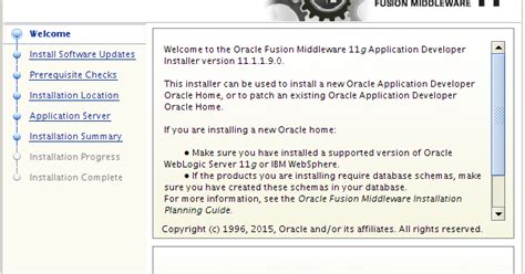 Anands Oracle Identity Management Blog Oracle Application Development Frameworkadf Installation