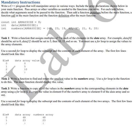 Solved Mandatory Instructions Write A Cprogram Your Main