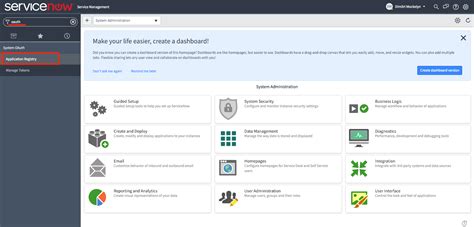 Creating An Oauth Client For The Sightcall For Servicenow Package