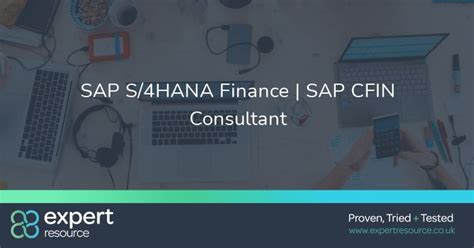 Sap S 4hana Finance Sap Cfin Consultant Expert Resource