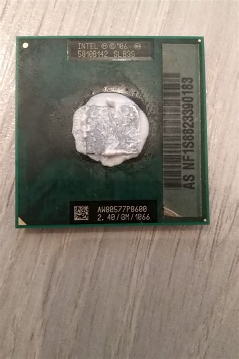 Intel Core 2 Duo Cpu P8600 2 40 Ghz Laptop Işlemci Bilgisayar