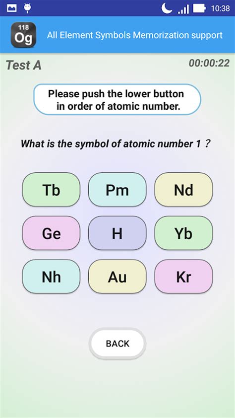 All Element Symbols Memorization Support Apk Pour Android Télécharger