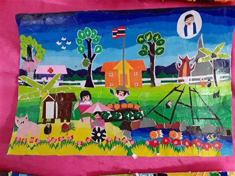 ปักพินโดย Lê Thị Đan Thư ใน Tranh XÉ DÁn ศิลปะเด็ก ศิลปะสร้างสรรค์ งานฝีมือเด็ก