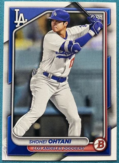 2024 Bowman Shohei Ohtani 33 Los Angeles Dodgers Eur 091 Picclick Fr