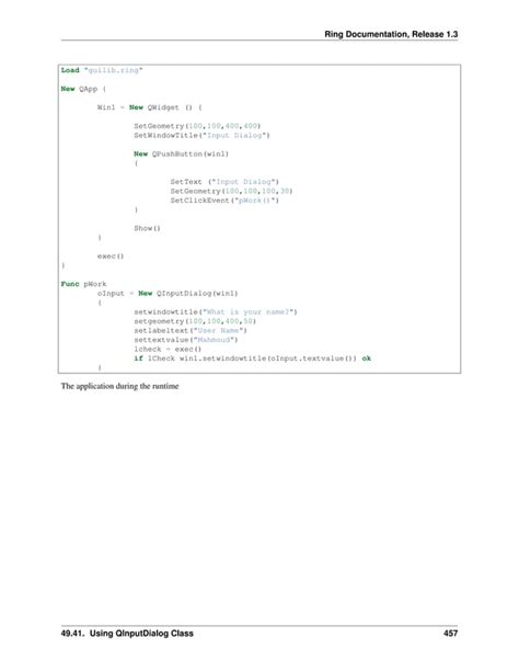 The Ring Programming Language Version 13 Book Part 48 Of 88 Pdf