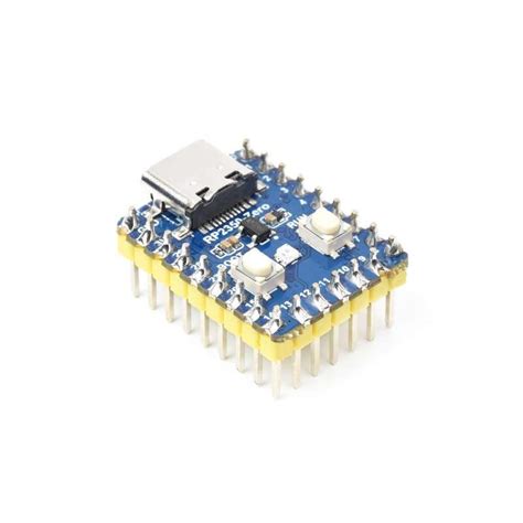 Waveshare Rp2350 Zero Mini Devboard Raspberry Pi Microcontroller Ws 29361 With Pre Soldered