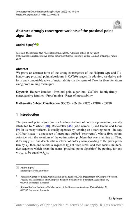 Abstract Strongly Convergent Variants Of The Proximal Point Algorithm