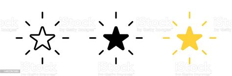 선 스타일의 프리미엄 별 아이콘 또는 로고 흰색 배경에 고품질 기호와 기호 인포그래픽 웹 디자인 및 앱 개발을 위한 벡터 개요 픽토그램 10회 1위에 대한 스톡 벡터 아트