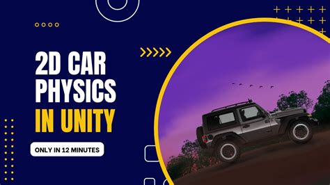How To Make 2d Car In Unity Tutorial Youtube