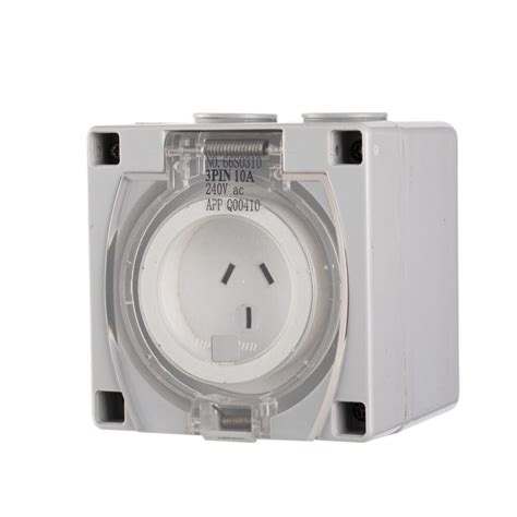 IP Power Socket Flat Pin Industrial Switchgear V Transco Electrical