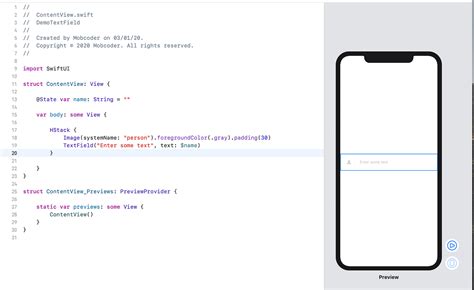 swiftui textfield complete tutorial simple swift guide