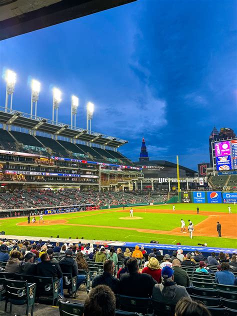 Section At Progressive Field RateYourSeats Com