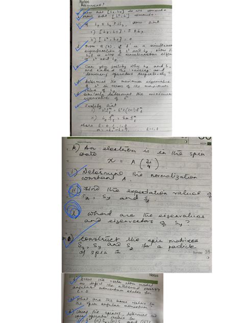 Assignment On Angular Momentum Operators Pdf