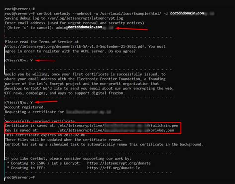 Cara Install Ssl Lets Encrypt Di Openlitespeed Id Support Portal