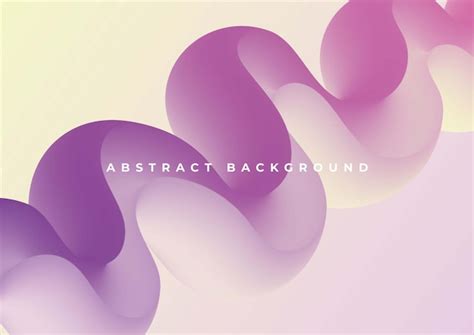 Premium Vector Abstract Purple Gradient Wave Fluid Background