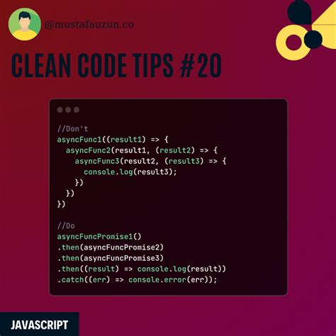 Javascript Clean Code Tips 20 Mustafa Ateş Uzun Blog