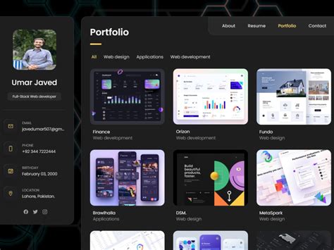 An Effective Portfolio Website Using Flask Django Upwork