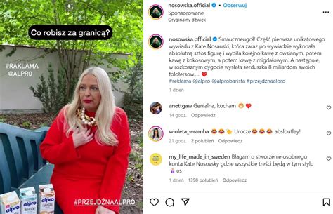 Katarzyna Nosowska Po Mistrzowsku Pariodiuje Znaną Celebrytkę No I