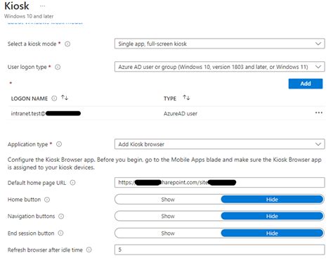 Single App Full Screen Kiosk Mode Rintune