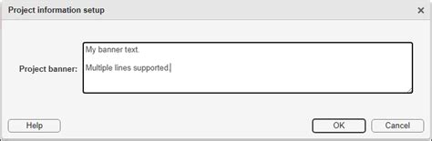 Add Project Banners To Results In Polyspace Access Matlab And Simulink