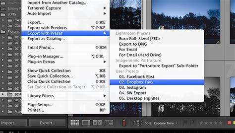 Using Lightroom Export Presets To Speed Up Your Workflow Fstoppers