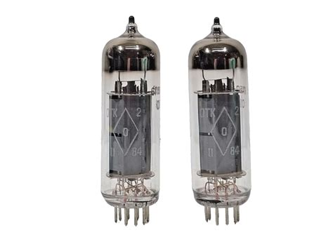 Matched Pair 6p15p Ev El83 Sv83 Tubes Long Live Gold Grid Otk