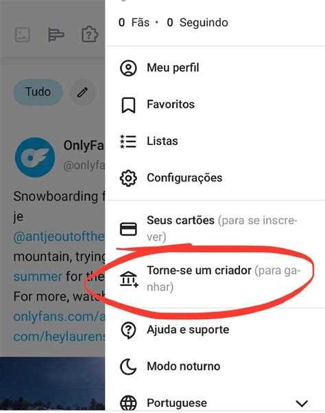 Como Se Cadastrar No Onlyfans Através Do Celular