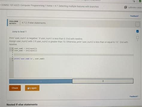 Solved In Comsc 101 6323 Computer Programming 1 Home 47