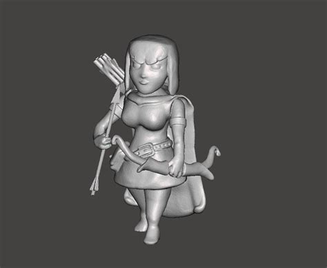 Clash Of Clans Archer Art