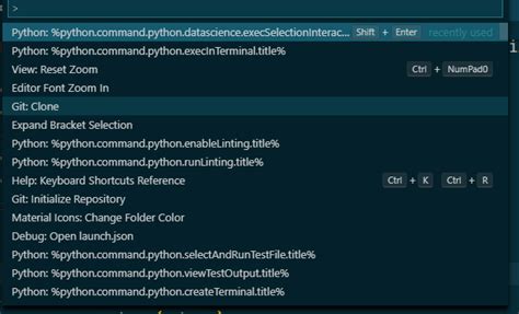 New 201941 Causes Weird Command Palette Behavior · Issue 5456 · Microsoftvscode Python · Github