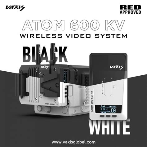 Vaxis Atom 600 KV White Version For RED Komodo Newsshooter
