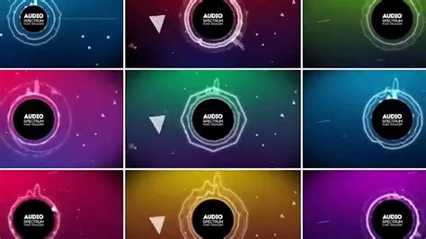 audio react spectrum music visualizer best after effects projects youtube