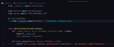 Strange Behaviour With Added Kwargs To Purepath Subclass · Issue 5889 · Microsoftpyright · Github