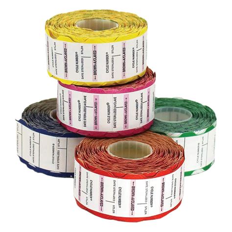 Getinge Suretrax Process Indicator Batch Labels Green 700