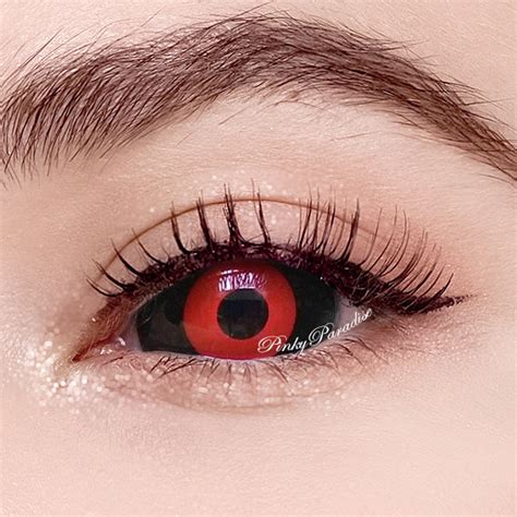 Red Contact Lenses Full Eye