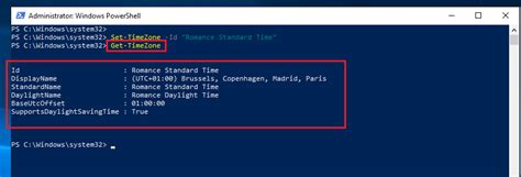 Cambiar La Zona Horaria Con Powershell Ragasys Sistemas