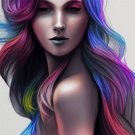 Sunflower Erotic Rgb 4k Charlie Bowater Sketch · Creative Fabrica