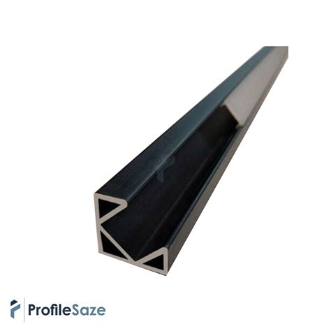 پروفیل نور خطی آلومینیومی 17 میل کنج کد 120 شاخه 3 متری