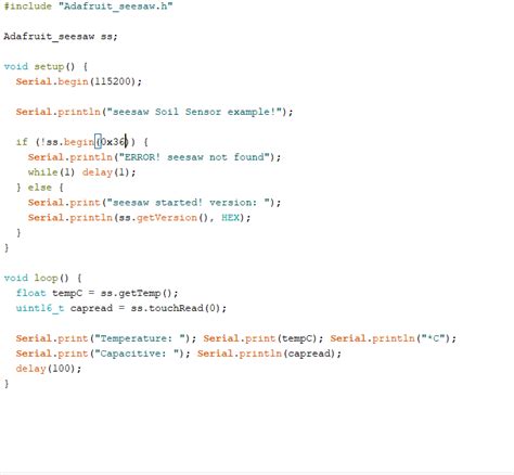 I2c Sensor No Device Found Sensors Arduino Forum