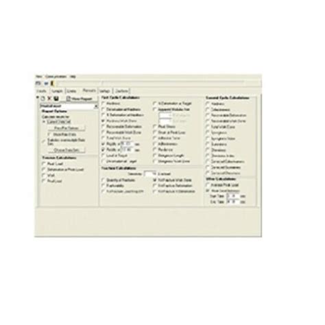 Texturepro Ct Software Brookfield Texture Analyzer